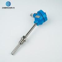 China PT100 RTD Temperature Transmitter with ±0.5% Accuracy and -200°C to 1300°C Range, Threaded or Flange Connection for sale