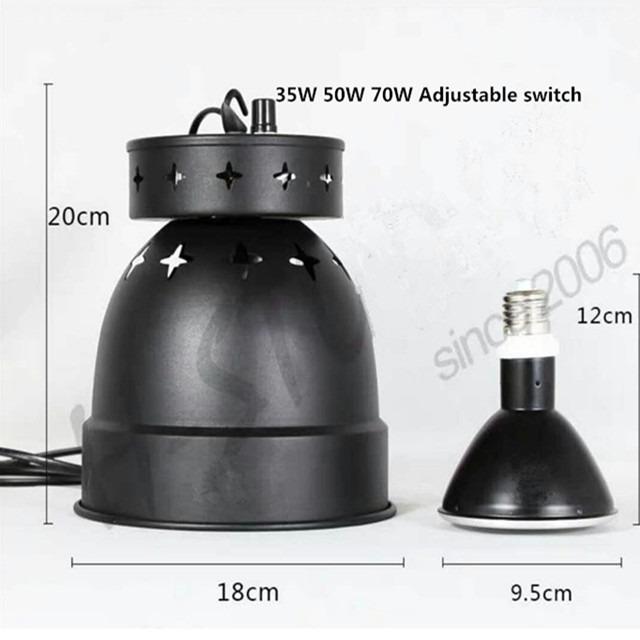 Reptile PAR30 35W 6500K uvb light reptiles uv bulb for reptiles turtles amphabians
