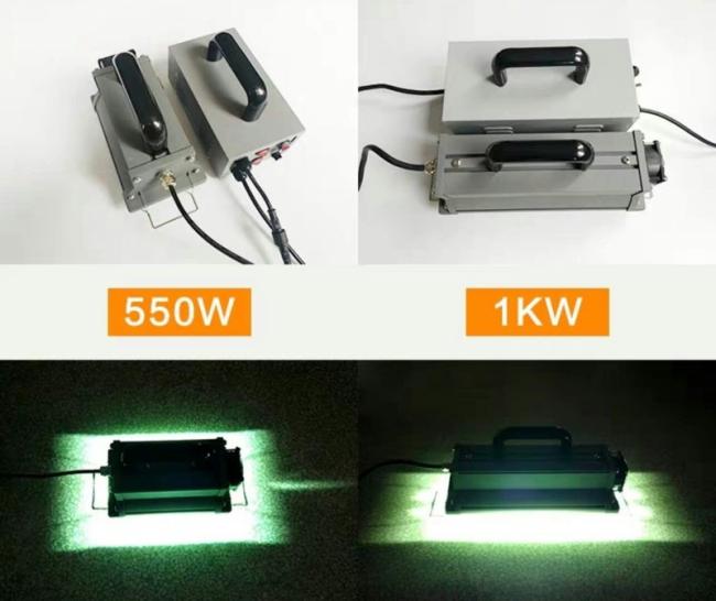 Factory cheap price 1KW 220V 230mm UV Lamp High quality Led light for 1000W Portable hand held UV Machine