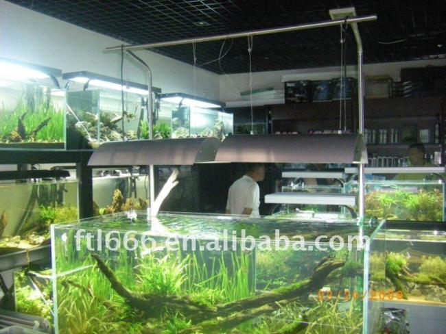 37cm 49cm aquarium parts fixture lighting metal halide lamp light for grass tank&sea tank
