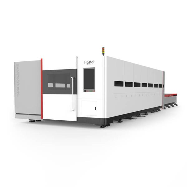 Quality High Power Fiber Laser Cutting Machine 6KW-20KW For Precision Cutting / Sheet Metal Processing for sale