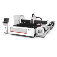 Quality 6030mm×220mm Tube Fiber Laser Cutting Machine , Sheet Metal Laser Cutter 1000W - for sale
