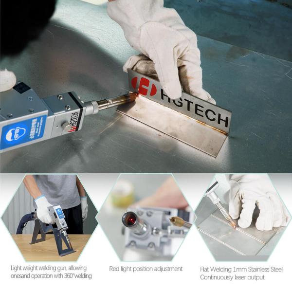 Quality Water Cooling Handheld Laser Welder with Easy To Operate Design and 1-4000mm/s Scanning Speed for Metal Welding for sale