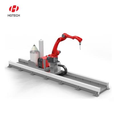 China L-Type Positioner Robot Welding Workstation 6-Axis 12kg Payload Industrial Automated Welding Machine for sale