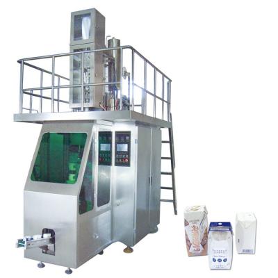 China Automatic Carton Packing Aseptic Filling Machine For Milk Juice for sale