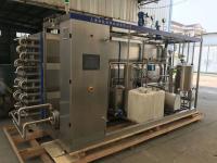 China High Temperature uht pasteurizer machine for Milk Peach Juice Beverage for sale