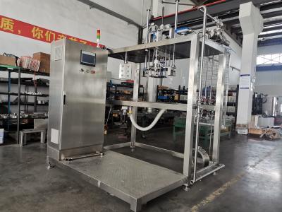China Zusammengestellte Sus304 1-220l Bid ((Bag In Drum) aseptische Füllmaschine für Ketchup/Sauce/Jam für Tomatenverarbeitungslinie zu verkaufen