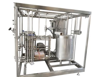 China Tubular Liquid Egg Pasteurizer  / Flash Egg Liquid Plate Pasteurization Machine for sale