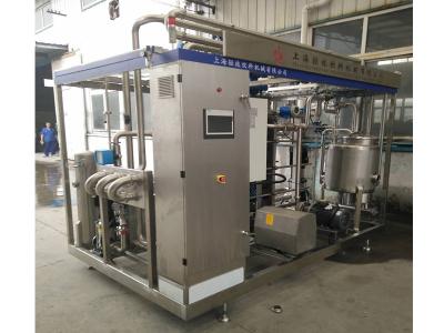 中国 カスタマイズされた0.5-20T/H パスタライザー オレンジ/リンゴ/ココナッツジュース加工ライン パスタライゼーションマシン PLC SUS304/316 販売のため