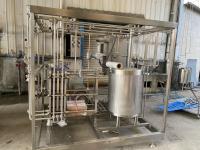 China Customization Plate Sterilizer Pasteurization For Orange/Coconut/Pineapple Juice Processing Line for sale