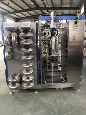 China sterilisator van hoge kwaliteit 500-20000L/H UHT voor yoghurt/melk/ijsproductie-installaties, op maat gemaakt sterilisator uit China Te koop