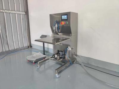 Cina Macchina di riempimento BIB semiautomatica non assetica di alta qualità per sacchetti da 1-25 litri di succo/latte/vino con SUS 304/316 in vendita