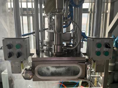 China angepasste SUS304/316 20-1000L BID-Tasche in Trommel aseptische Füllmaschine für Saft/Marmelade/Pulp Ton Box Füller mit PLC zu verkaufen