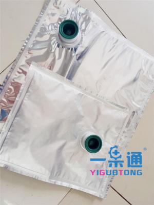Cina Borse/bag in box asettici su misura del vino 20 L a più strati 50 L per succo d'arancia in vendita