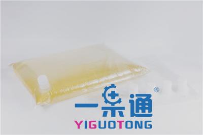 中国 小さい容積の5L Capatiayの卵の液体のための箱の透明なPEの胸当て袋 販売のため