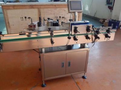 China CE Glass Bottle Labeling Machine For Ingredient Package Like Sauce , Mayonnaise for sale