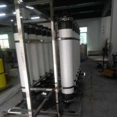 China Complete UF Mineral Water Treatment And Bottling Plant With Hollow Filter for sale