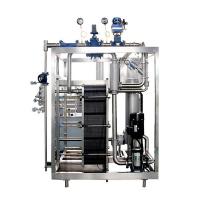 China Liquid Food Pasteurizer Machine , Automatic Milk Pasteurization Machine for sale
