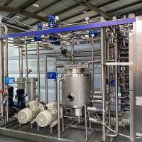 China Tubular Uht Pasteurizer For Pineapple Juice Steam Sterilization for sale