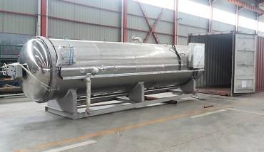 China De Sterilisatieketel van de 147 Graadretort voor de Melk 0.35MPA van de Amandelfles Te koop