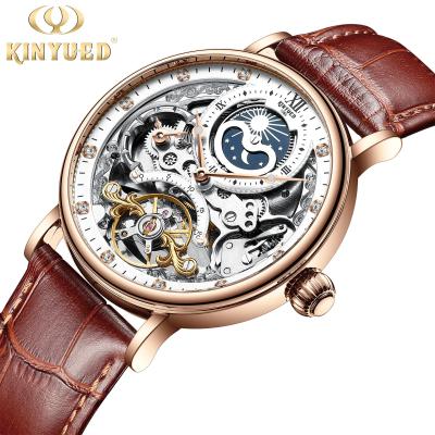 China KINYUED Tourbillon  mechanical movement watches men luxury brand automatic luxury watch for sale