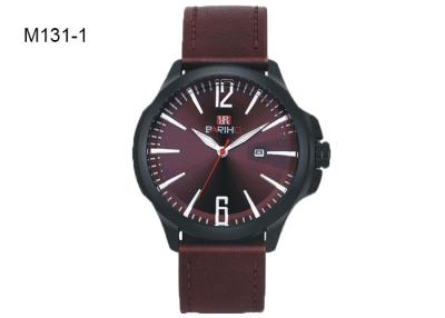 China BARIHO Men's Quartz Watch Leather Band Timepiece Water Proof M131 for sale
