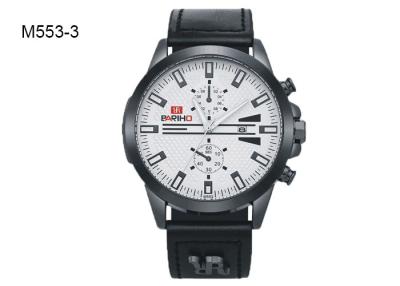 China Date Men's Quartz Watch  5-Pin Multifunctional Chronograph Wristwatch M553 for sale