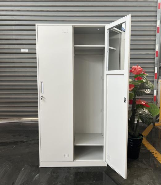 Quality Heavy Duty Cabinet with Double Door Garage Storage Cabinet for Workshop, Office for sale