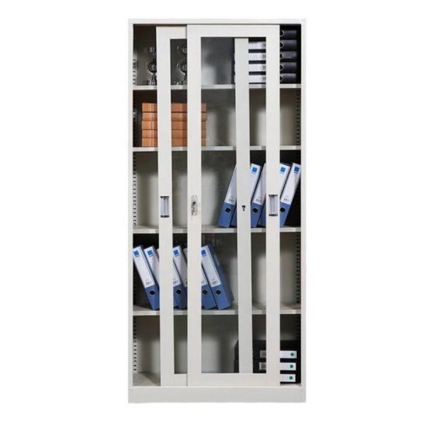 Quality Top-Ranked Modern Steel File Cabinet Home Hotel Office Lock Adjustable Bookshelf for sale