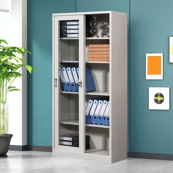 Quality Top-Ranked Modern Steel File Cabinet Home Hotel Office Lock Adjustable Bookshelf for sale