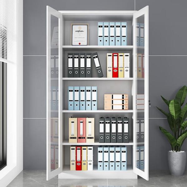 Quality Top-Ranked Modern Steel File Cabinet Home Hotel Office Lock Adjustable Bookshelf for sale