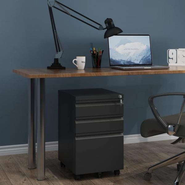 Quality Hot Sale 3-Drawer Office Furniture Full Rustproof Steel File Cabinet With for sale