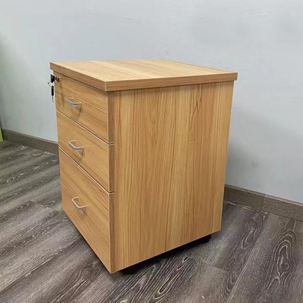 Quality Steel Mobile Pedestal File Cabinet with 3 Lockable Drawers and Wheels Office for sale