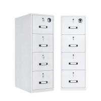 Quality Individual Key Lock 4-Drawer Steel File Cabinet Fireproof and Explosion for sale