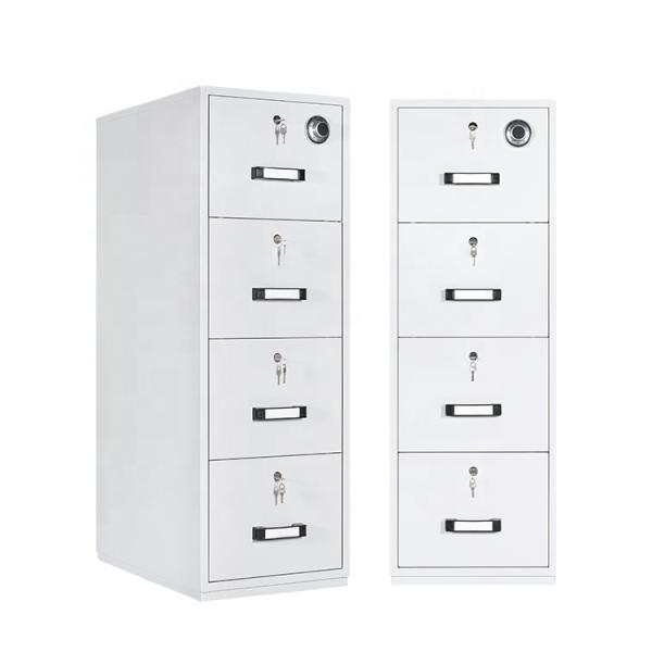 Quality Individual Key Lock 4-Drawer Steel File Cabinet Fireproof and Explosion for sale
