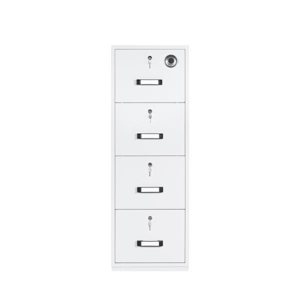 Quality Individual Key Lock 4-Drawer Steel File Cabinet Fireproof and Explosion for sale