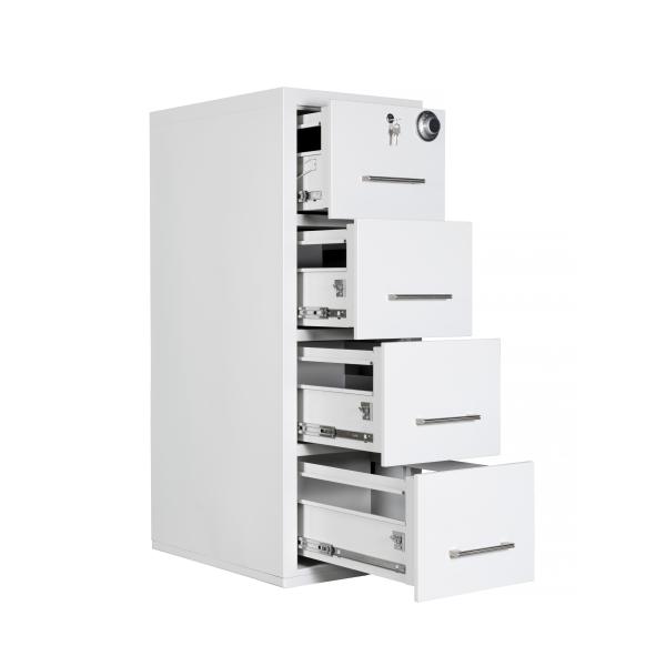 Quality Individual Key Lock 4-Drawer Steel File Cabinet Fireproof and Explosion for sale