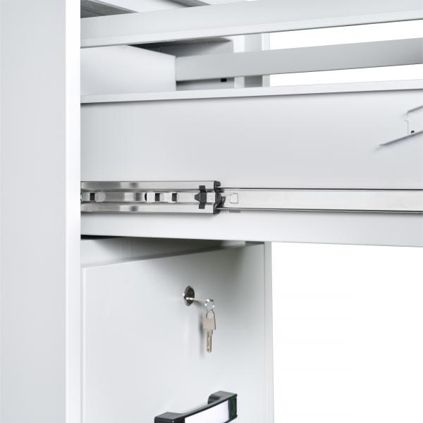 Quality Individual Key Lock 4-Drawer Steel File Cabinet Fireproof and Explosion for sale