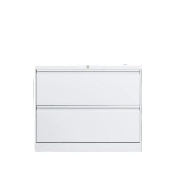 Quality Modern 2 Drawer Steel File Cabinet Simple Style Foldable & Adjustable Office for sale