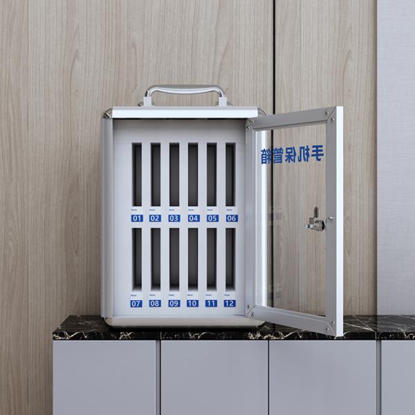 Quality Aluminum Alloy Flexible Portable Cell Phone Box Portable Cell Phone Organizer 12 for sale