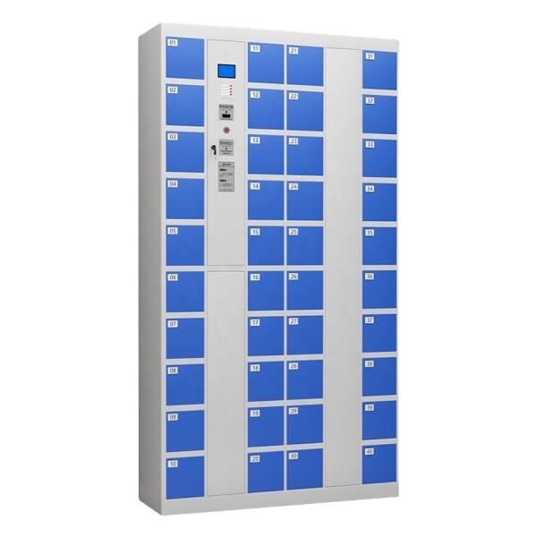 Quality Convenient & Secure 40-Slot Steel Mobile Phone Locker Cabinet With Combination Lock for Students & Gym Use for sale