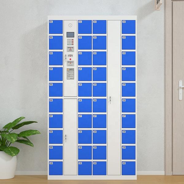 Quality Convenient & Secure 40-Slot Steel Mobile Phone Locker Cabinet With Combination for sale
