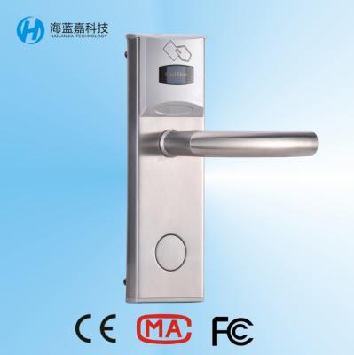 China Factory price stainless steel silvery hotel door lock suppliers,hotel door lock suppliers for sale