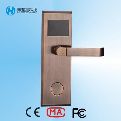 China Hotel door locks systems with electronic key card,hotel door locks systems for sale