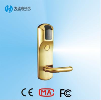 China Zinc alloy golden electrical control panel best door locks turkey for sale