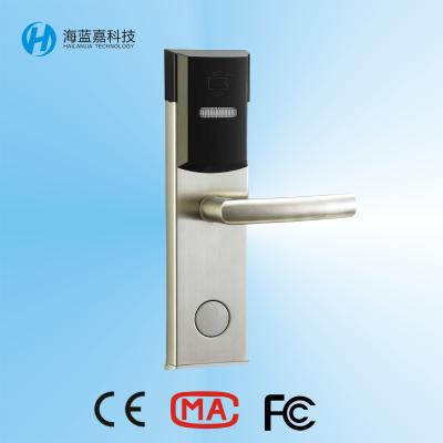 China Hotel modern stainless steel silvery electronic lock manufacturers for sale