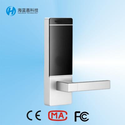 China Security zinc alloy silvery hotel locks system suppliers india for sale