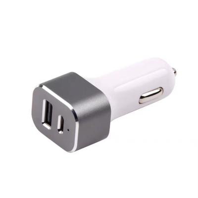 China QC3.0+2.4A Dual USB fast car charger for sale