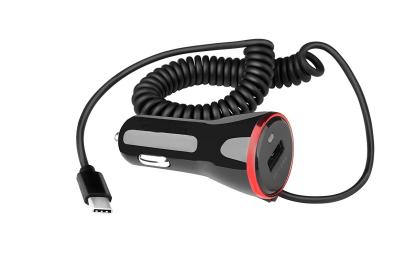 China Lightning line USB charger for vehicle mobile phone charger for sale