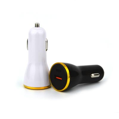China PD charger QC3.0 fast charging PD vehicle charging fast charging QC3.0 mobile phone charger for sale